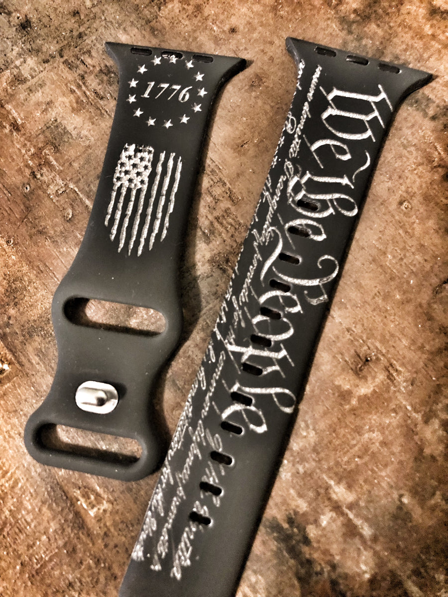 Laser Engraved Silicone Watch Band – Southern Feather Vinyls